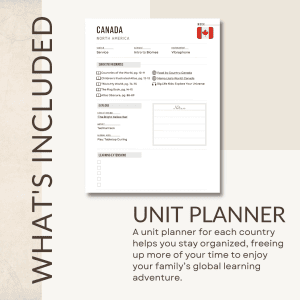 North America Unit Study - The Global Explorers Club