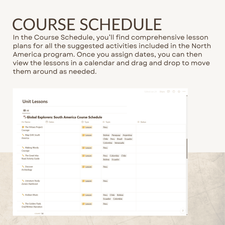 North America Unit Study - The Global Explorers Club