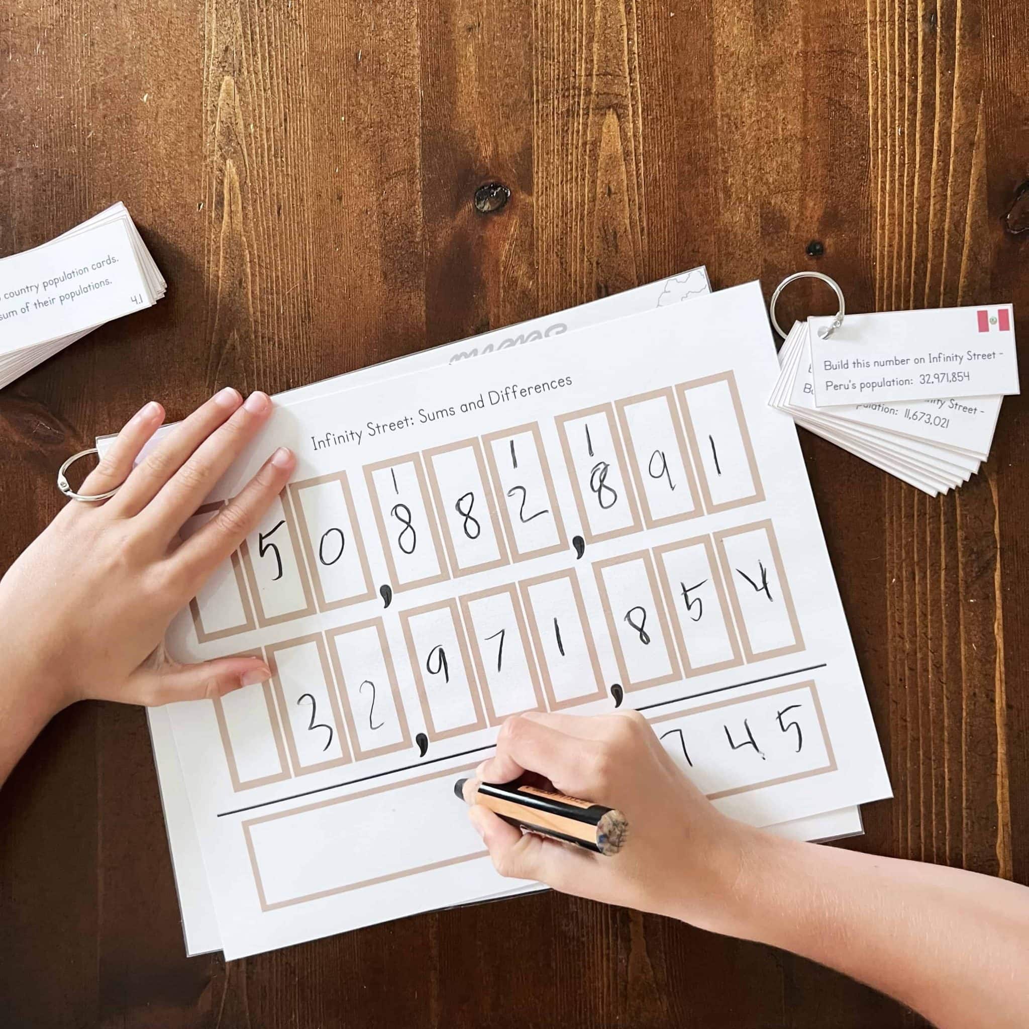 Infinity Street: Place Value Task Cards - The Global Explorers Club