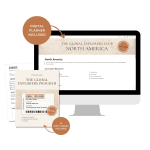 North America: 3-Part Map Cards - The Global Explorers Club