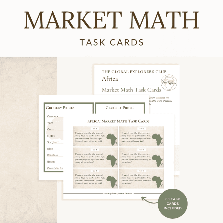 Africa Unit Study | Geography Curriculum & Hands-On Activities for Kids ...