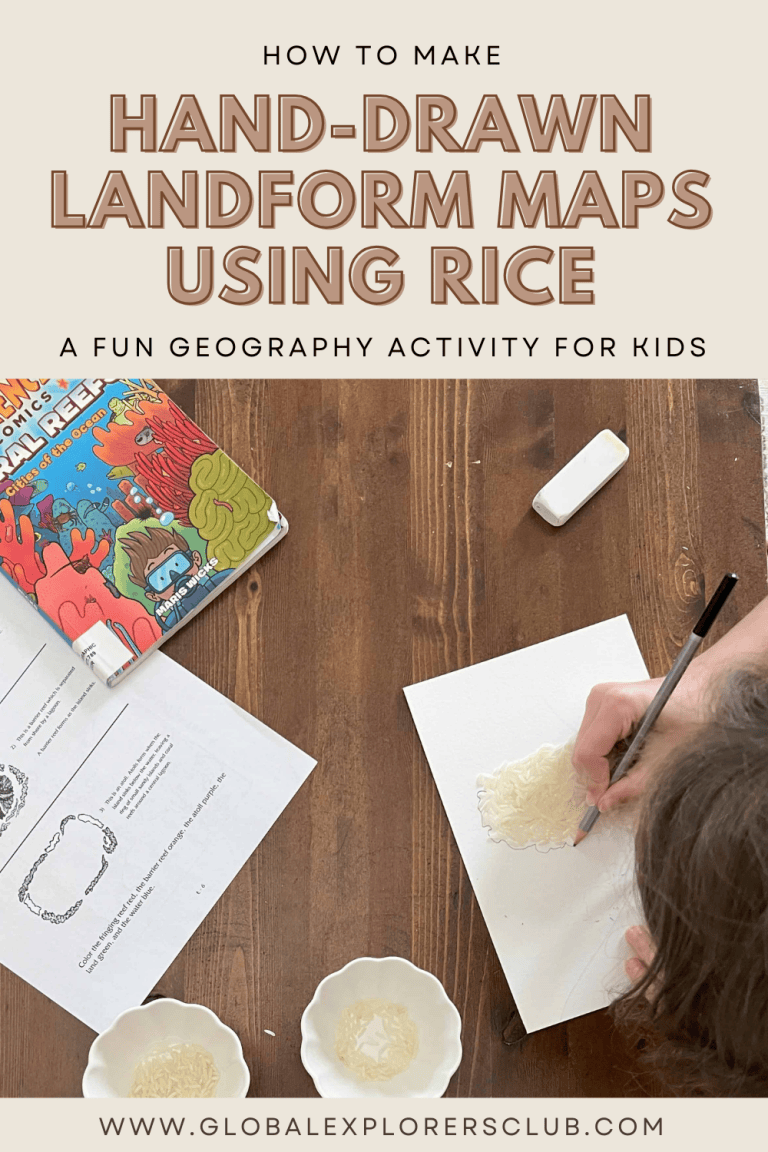 Hand-Drawn Maps: Creating Coral Reef Formations with Rice - The Global ...