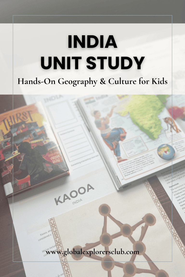 India Unit Study - The Global Explorers Club