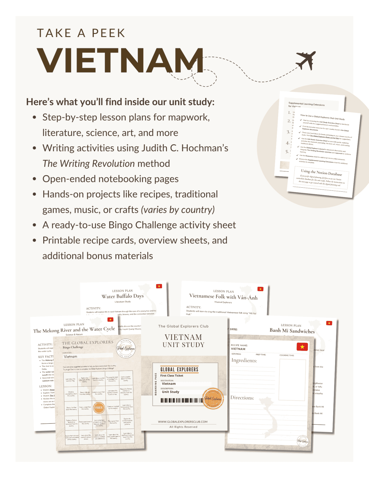 Vietnam Unit Study - The Global Explorers Club