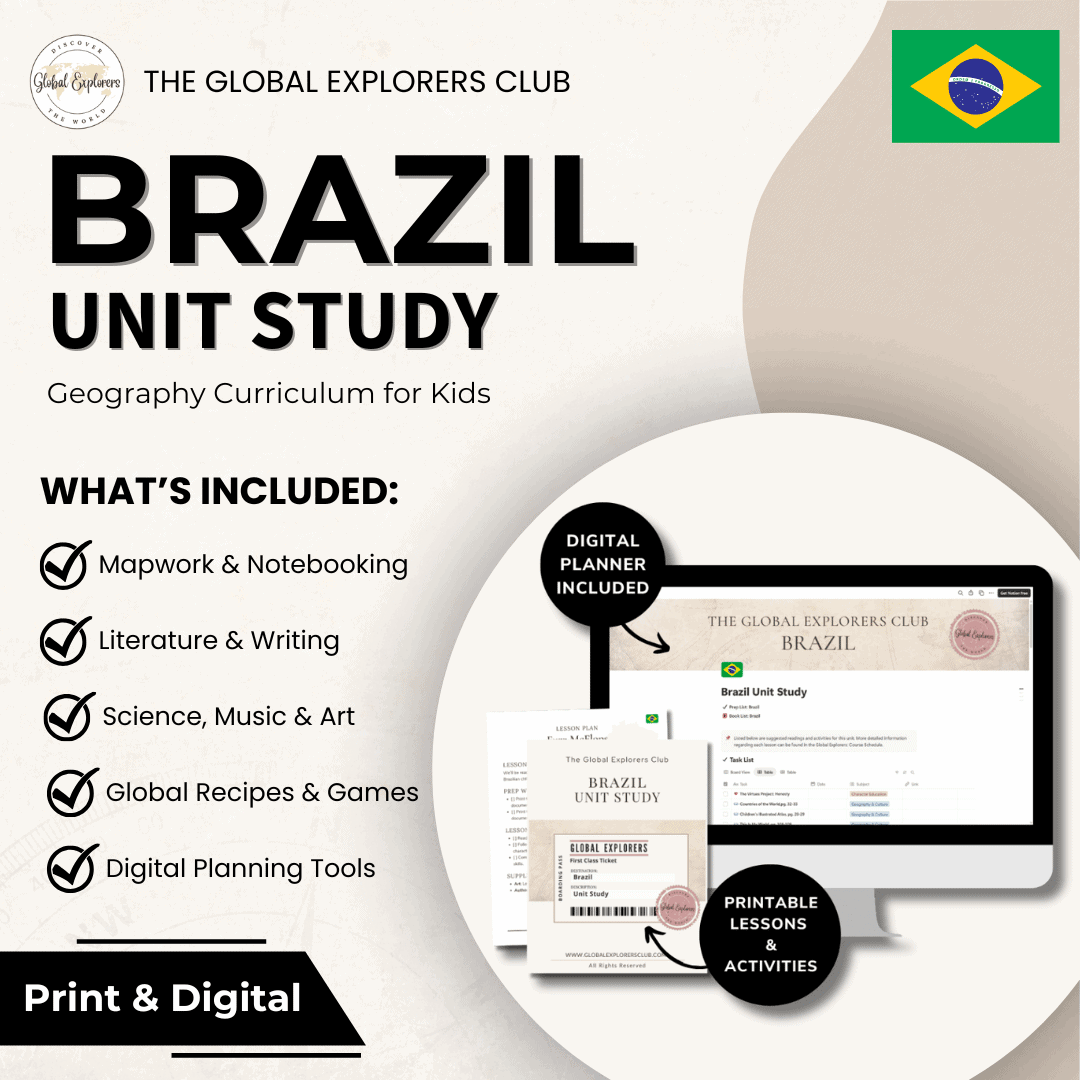 Brazil Unit Study - The Global Explorers Club