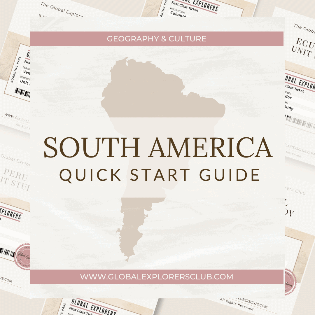 How to Use the South America Unit Study Bundle: A Quick Start Guide ...