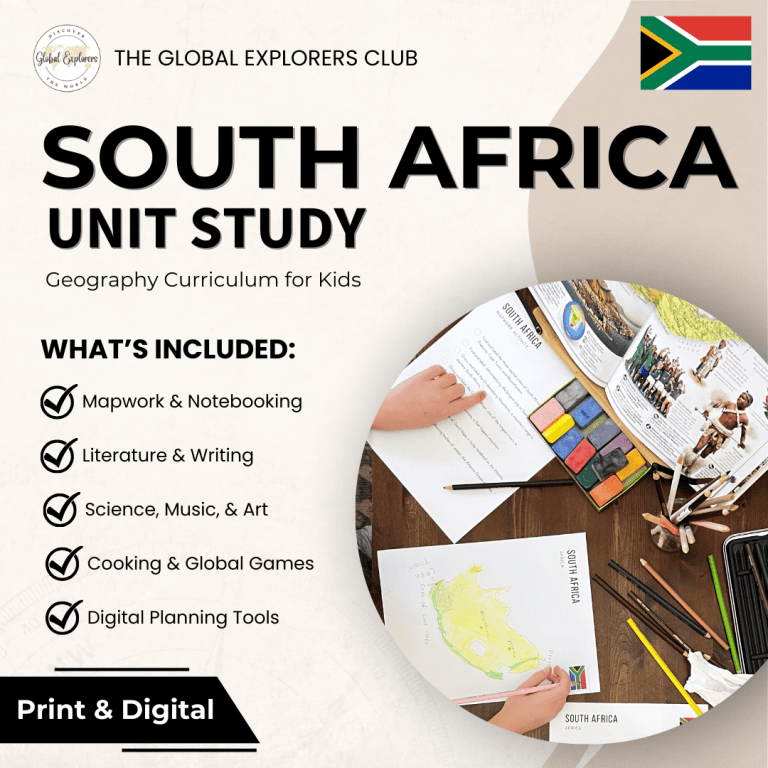 South Africa Unit Study - The Global Explorers Club